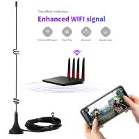 China 5G Antenna 7dBi Gain VSWR 1.5 Max Power 50W Frequency 3300-3600 4800-5000MHz Magnetic Base for sale