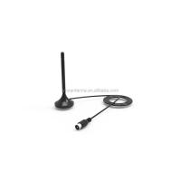 China Indoor Low Frequency Satellite TV Antenna 434-858MHz 5dBi Digital TV Tuner with Magnetic Base for sale