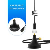 China 5G Antenna 7dBi Gain VSWR 1.5 Max Power 50W Frequency 3300-3600 4800-5000MHz Magnetic Base for sale