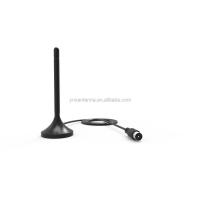 China Indoor Low Frequency Satellite TV Antenna 434-858MHz 5dBi Digital TV Tuner with Magnetic Base for sale