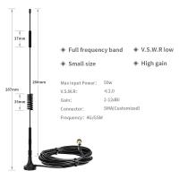 China Outdoor Magnetic Base 4G LTE Antenna 698-2700MHz 5dBi 50 Ohm for Mimo 2G 3G 5G GSM for sale