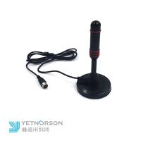 China Indoor Amplified 4K ATSC ISDB-T DVB-T2 HDTV Antenna 5dBi Gain 75 Ohm with ROHS Certificate for sale