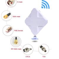 China Vertical Polarization 4G LTE Signal Booster 35dBi 600-2700MHz Indoor Antenna for sale