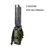 China 2.4G 5.8G 8dBi Lifter Extension Anti-Drone Antenna System Fiberglass N Connector for sale