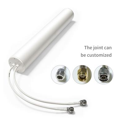 China 50W Pole Mounted 4G LTE Outdoor Omni Antenna 698-2700MHz 12dBi for sale