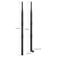 China 2400-2500MHz 5150-5850MHz 9dBi High Gain Indoor WiFi Antenna with Amplifier 50W for sale