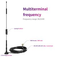 China 600-2700MHz 12dBi 4G 3G GSM Antenna TS9 Magnetic Base with 3M Cable High Gain Cellular Antenna for sale