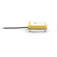 China Polarization Type R.H.C.P LNA Amplifier Active GPS Ceramic Patch Antenna 28dB High Gain with Filter for sale