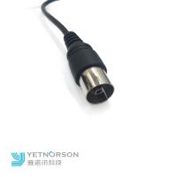China VHF UHF Digital TV Antenna 174-862MHz 5dBi Gain Magnetic Base for Free Channels for sale