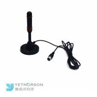 China VHF UHF Digital TV Antenna 174-862MHz 5dBi Gain Magnetic Base for Free Channels for sale