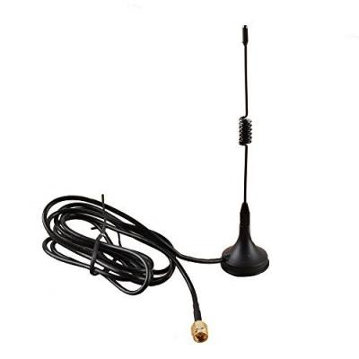 China 433MHz Multiband Antenna 3dBi Gain Magnetic Sucker Mount VSWR 1.5 for Car Monitoring for sale
