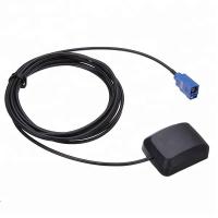 China Waterproof IP65 Fakra GPS GLONASS Antenna 1575.42MHz 28dB Gain Magnetic Mount for Car for sale