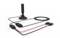 China 30dBi Gain Digital Indoor TV Antenna F IEC Connector for High Definition TV 174-862MHz for sale
