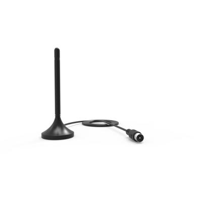 China 5dBi Gain Magnetic Base Indoor Digital TV Antenna for DVB-T DAB VHF UHF 3m Cable for sale