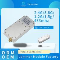 China Advanced 5.8G Detector UAV RF Anti-Drone Module with 100W Input Power for sale