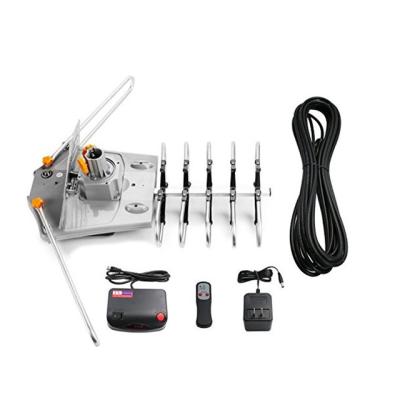China 360 Degree Rotation VHF UHF HDTV Antenna 150 Miles Range 75 Ohm Outdoor Digital TV Rotor for sale