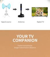 China 30/5 Gain dBi USB External Satellite Dish Omni Directional TV Antenna Digital Indoor 434-862MHz for sale