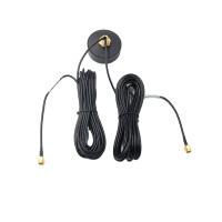 China 3m RG174 GPS GSM Combo Antenna with SMA Male Cable 1575.42MHz 900-1800MHz for sale
