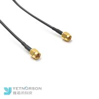 China 3m RG174 GPS GSM Combo Antenna with SMA Male Cable 1575.42MHz 900-1800MHz for sale