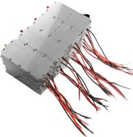 China 50 Ohm 34W UAV Anti Drone Signal Jammer Module 5700-5900MHz DC 22-28V for sale
