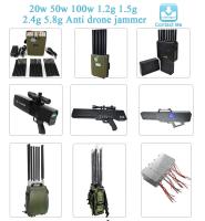 China 50 Ohm 34W UAV Anti Drone Signal Jammer Module 5700-5900MHz DC 22-28V for sale