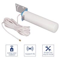 China 14dBi High Gain MIMO LTE 4G Outdoor Antenna 600-2700MHz with L Bracket for sale