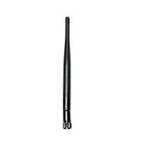 China 5dBi WiFi 6E Rubber Antenna 2.4GHz 5.8GHz 7.125GHz Black Custom Connector for sale