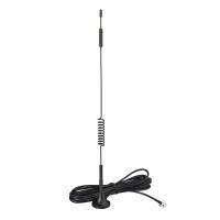 China Black 4G 3G 2G GSM GPRS Magnetic Antenna 7dBi 600-2700MHz TS9 Connector for sale