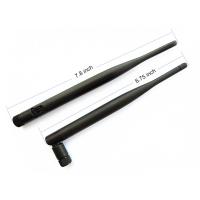China Waterproof 2.4G WiFi Antenna 5dBi Gain SMA Male for GSM 4G IoT Equipment 11.5g for sale