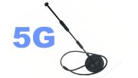 China 25-30dBi High Gain Long Range 4G LTE Antenna 3300-5000MHz Magnetic Mount with 3m Cable for sale