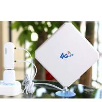 China High Gain 35dBi 4G LTE Antenna 600-2700MHz TS9 Connector for WiFi Panel 50x70x12mm for sale
