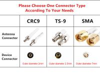 China 600-2700MHz TD9 Connector Indoor Repeater 35dBi 4G Signal Boosting Antenna for sale