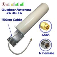 China Yetnorson Omni Outdoor Base Station Antenna 698-960 1710-2700 MHz 10-12dBi 50W Gain Cylinder for sale