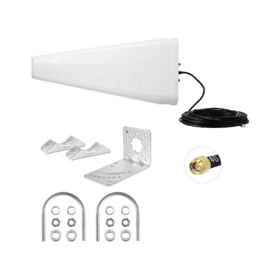 China YNX LPDA Outdoor 4G LTE Router Antenna 12dBi Gain 5M Cable Support 2G 3G 4G for sale