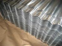 China 60-95HRB Surface Hardness Corrugated Steel Sheet For Roofing And Construction for sale