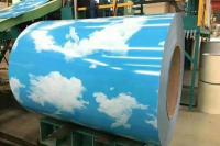 China Color Coated Lamination Steel Plate Anti Rust Mill Edge Flat Shape for sale