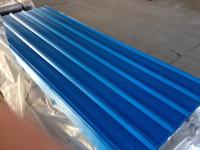 China 1000-6000mm Corrugated Steel Sheet Metal Zero Spangle / Small Spangle for sale
