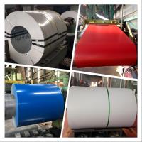 China Custom Color Coated Steel Coil With PE / SMP / HDP / PVDF Coating for sale