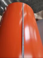 China Red PPGL Steel Coil 0.13mm-0.8mm Coated Galvanized Coil Corrosion Resistant for sale