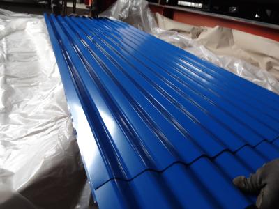China As Per Different Design Width Corrugated Steel Sheet With Tensile Strength 270-500MPa for sale