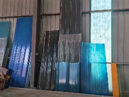 China Pvc Steel Metal Corrugated Roofing Sheets Normal Spangle for sale