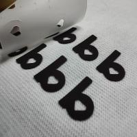 China 3D Silicone Heat Transfer Decals 0.3-1.0mm Thick Waterproof Logo Patches for Shirts and Bags for sale
