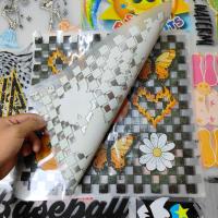 China Washable Custom DTF Heat Transfer Printing 12x15 Inch Sheets with High Stretch for T-Shirt Applications for sale