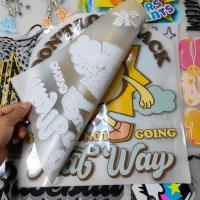 China Washable Custom DTF Heat Transfer Printing 12x15 Inch Sheets with High Stretch for T-Shirt Applications for sale