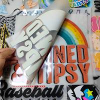 China Washable Custom DTF Heat Transfer Printing 12x15 Inch Sheets with High Stretch for T-Shirt Applications for sale