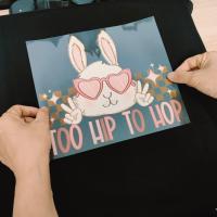 China Vibrant Color Screen Printing Heat Transfer Stickers for Clothes & Shoes - 140°C Application, 12-15 Second Press Time for sale