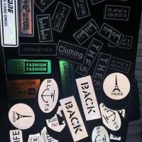 China Reflective 3D Heat Transfer Patches with Silicone Rubber Printing for Workwear and Safety Garments for sale