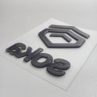 China Custom Silicone Heat Transfer Labels 0.3mm-3mm Thickness for Apparel Branding with Waterproof Finish for sale