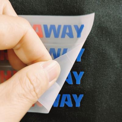 China Custom 3D Raised Silicone Heat Transfer Logo - 1mm Thickness, Washable Labels for Sportswear & Apparel for sale