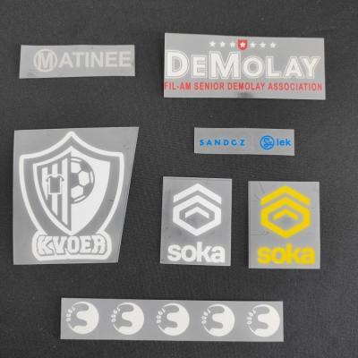 China Durable Silicone Heat Transfer Labels 150-170°C Application Temperature for Sportswear and Uniforms for sale